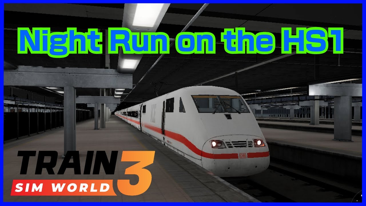 NIGHT RUN ON THE HIGH SPEED 1 | DRIVING BR CLASS 401 FROM ST PANCRAS ...