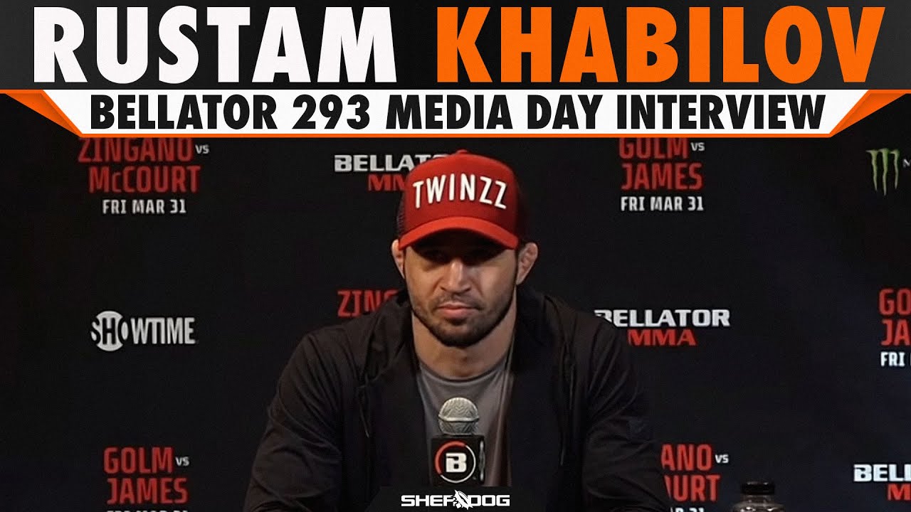Rustam Khabilov | Bellator 293 Media Day Interview - YouTube