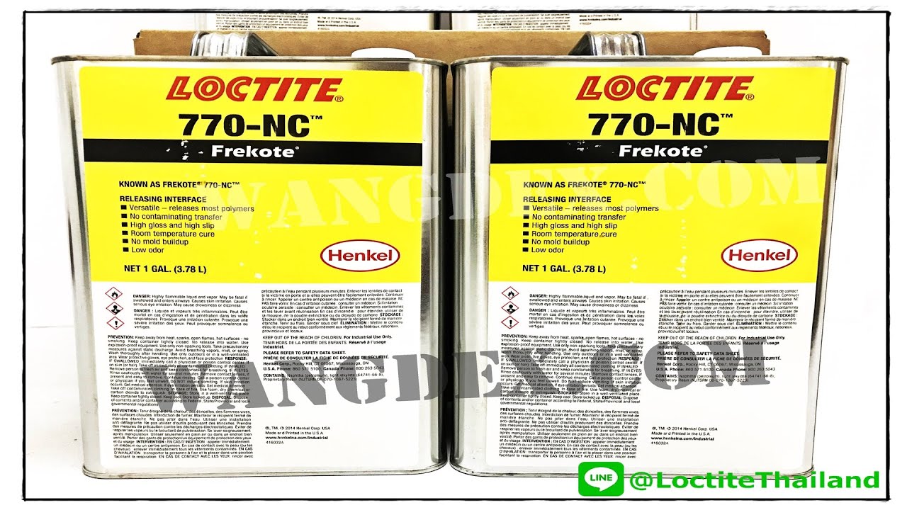 LOCTITE FREKOTE 770-NC MOLD RELEASE (น้ำยาถอดแบบ) /BY: WANGDEX 081-564 ...