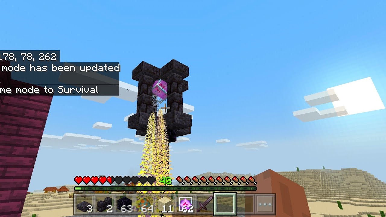 How to make a turret in minecraft - YouTube