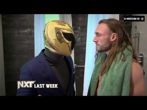 Axiom confronta a Nathan Frazer en Backstage - NXT 05/12/2023 (En ...