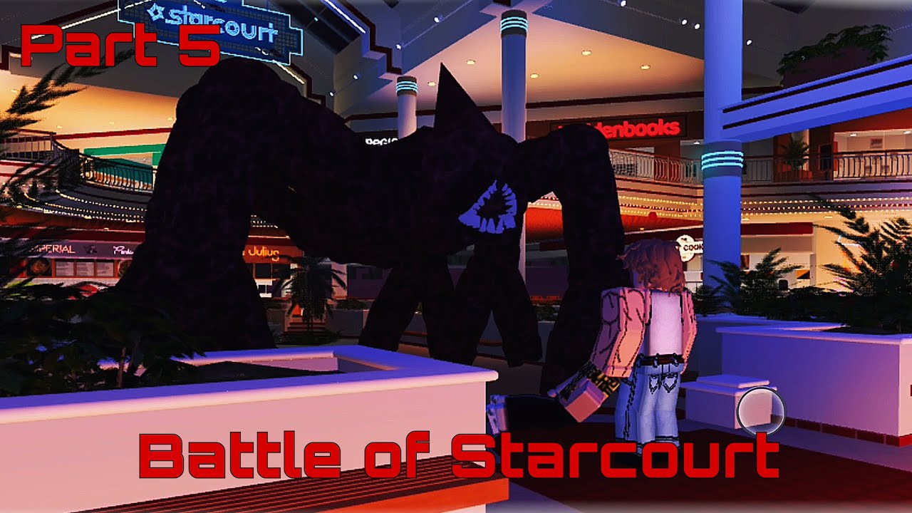 Stranger Things Season 3 - Battle of Starcourt- Part 5 - Roblox - YouTube