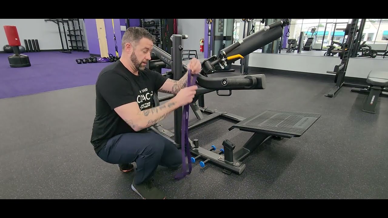 Glute Bridges on the Matrix Glute Trainer Machine Anytime Fitness ...