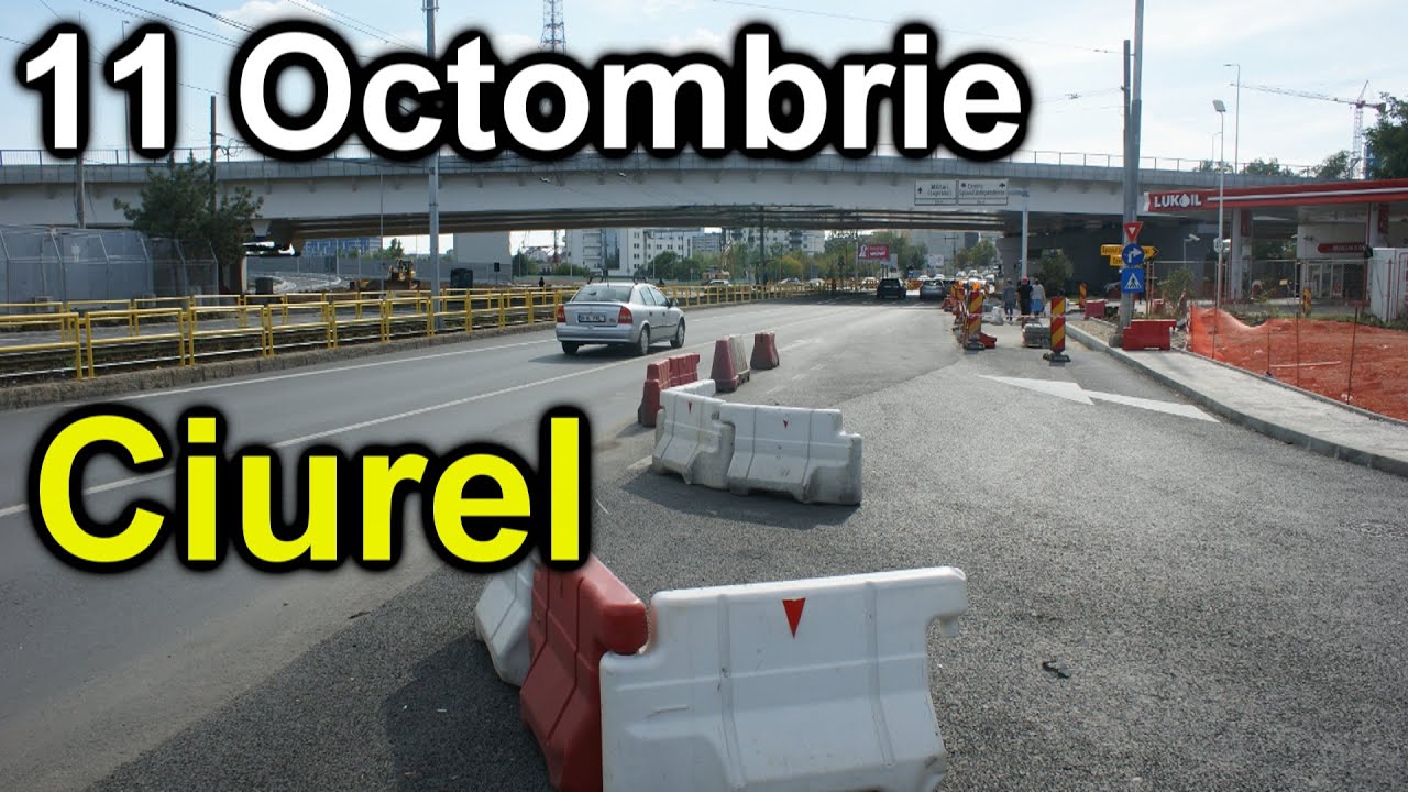 Pod Hobanat și Pasaj Ciurel - 11 Octombrie 2020 - YouTube