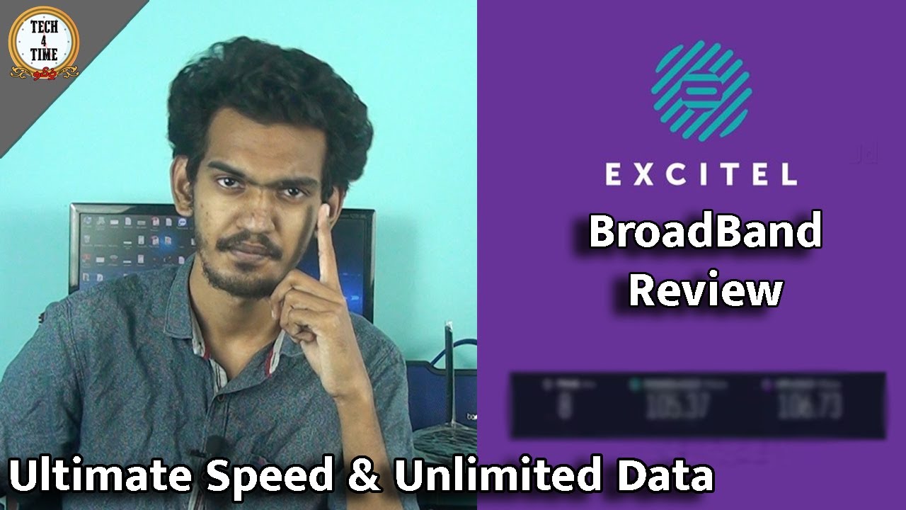 Excitel Broadband Review In tamil | Unlimited Data & Speed @ at ...