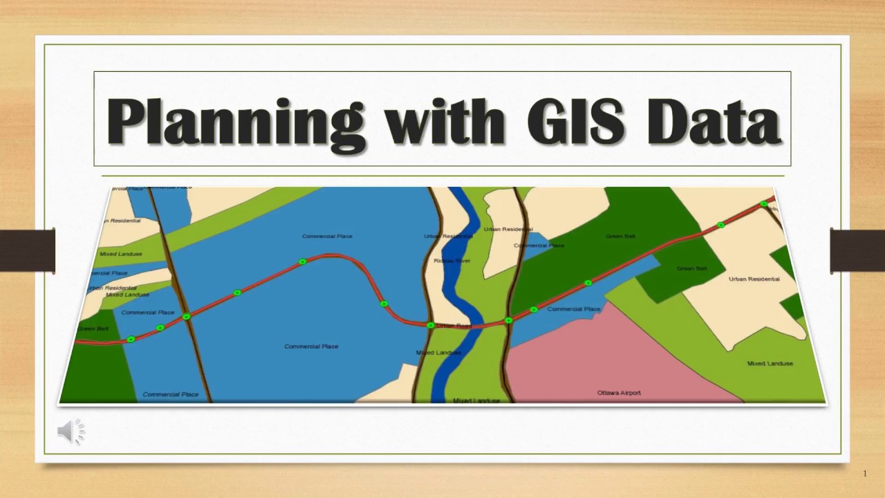 GIS Module 1 Planning With GIS Data YouTube GIS Module 1 Planning With GIS Data YouTube