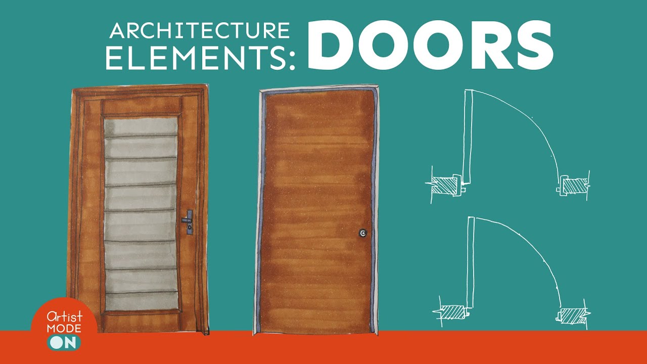 Architecture Elements: Drawing Doors - YouTube