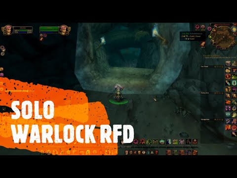 World of Warcraft - Warlock SOLO RFD - YouTube
