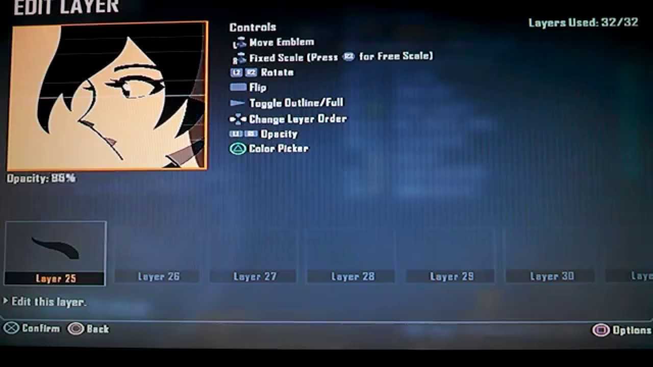 Black Ops 2 Emblems Girly