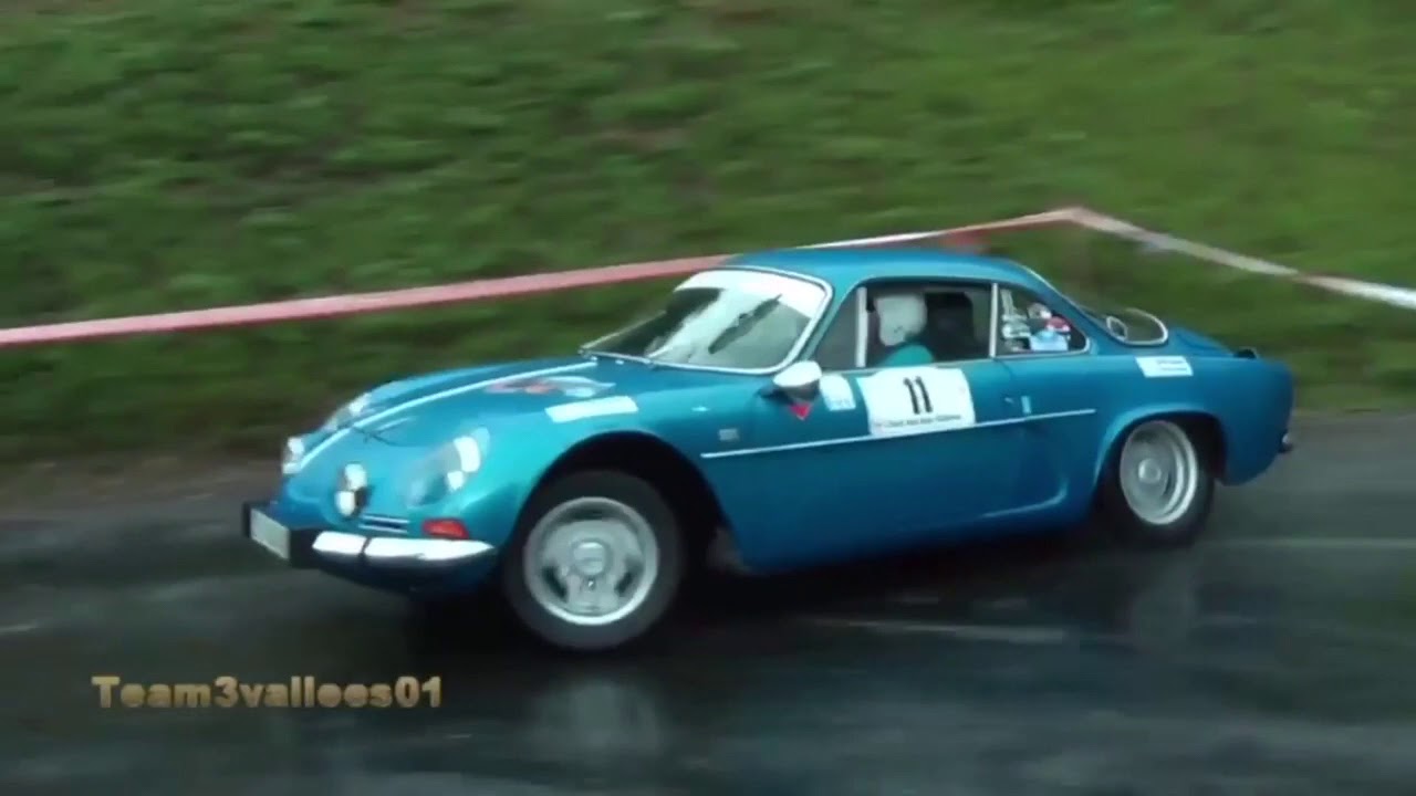 Alpine A110 course de côte - YouTube