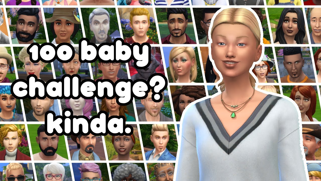 I'm having babies with every single Pre-made Sim in The Sims 4 - YouTube