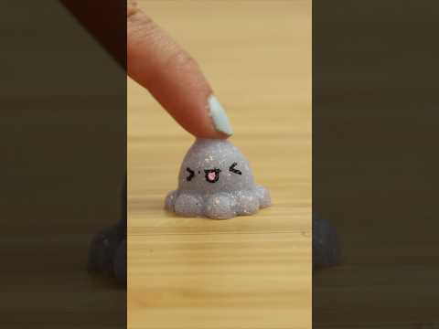 How to make extra soft mochi squishies using Elmers Glue 🐙 #satisfying #diy #jungkook #bts