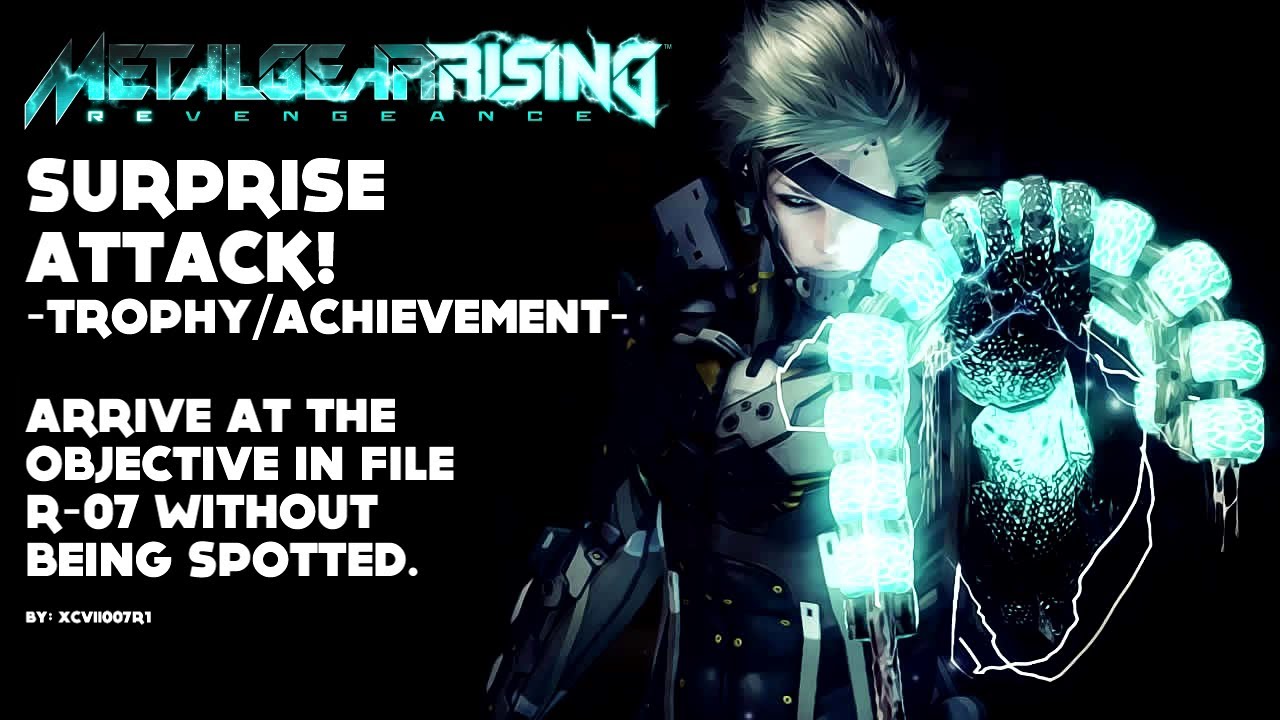 Metal Gear Rising: Revengeance - 'Surprise Attack!' Trophy/Achievement ...