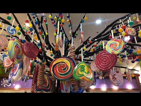 DÜNYANIN EN BÜYÜK ŞEKER DÜKKANI I THE LARGEST CANDY SHOP İN THE WORLD I KİDS CANDY VİDEOS DUBAİ MALL