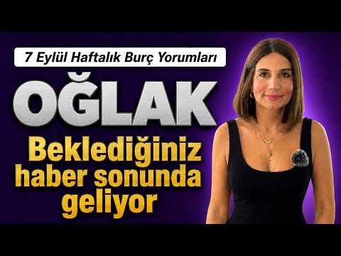 Oğlak Burcu - Yükselen Oğlak / 7 Eylül - 13 Eylül Haftalık Astrolojik Etkiler