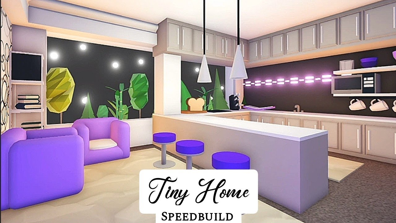 Adopt Me! TINY HOME Speedbuild | Roblox | Donuts Bloxy - YouTube
