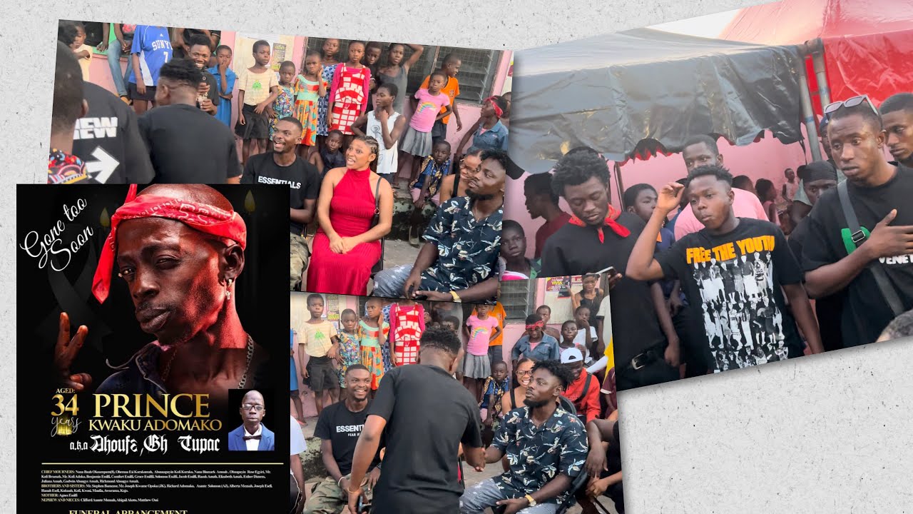 The moment aka Ebenezer family and obotan comedy team reach at ahocf3 ...