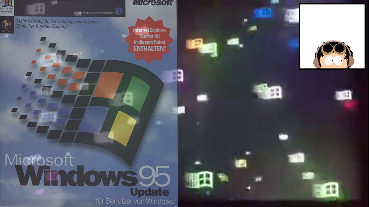 Flying Windows - "Demo-Test" (Windows 95).mp4 - YouTube