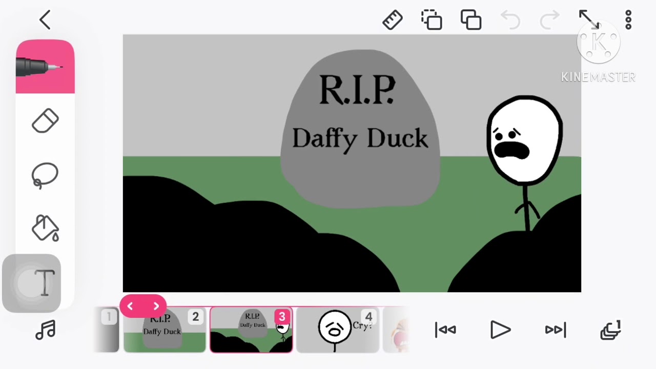 Daffy Duck Funeral 🦆 - YouTube