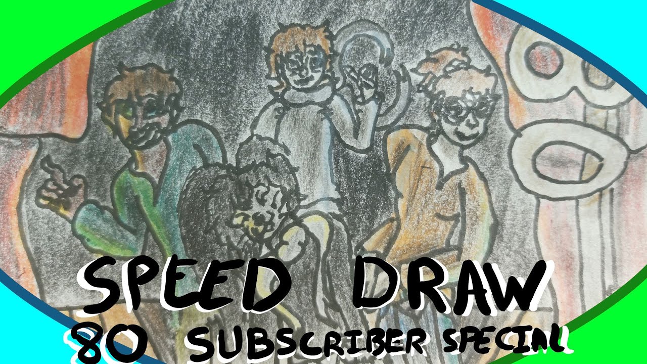 Studio sweep trio (Speeddraw) - YouTube