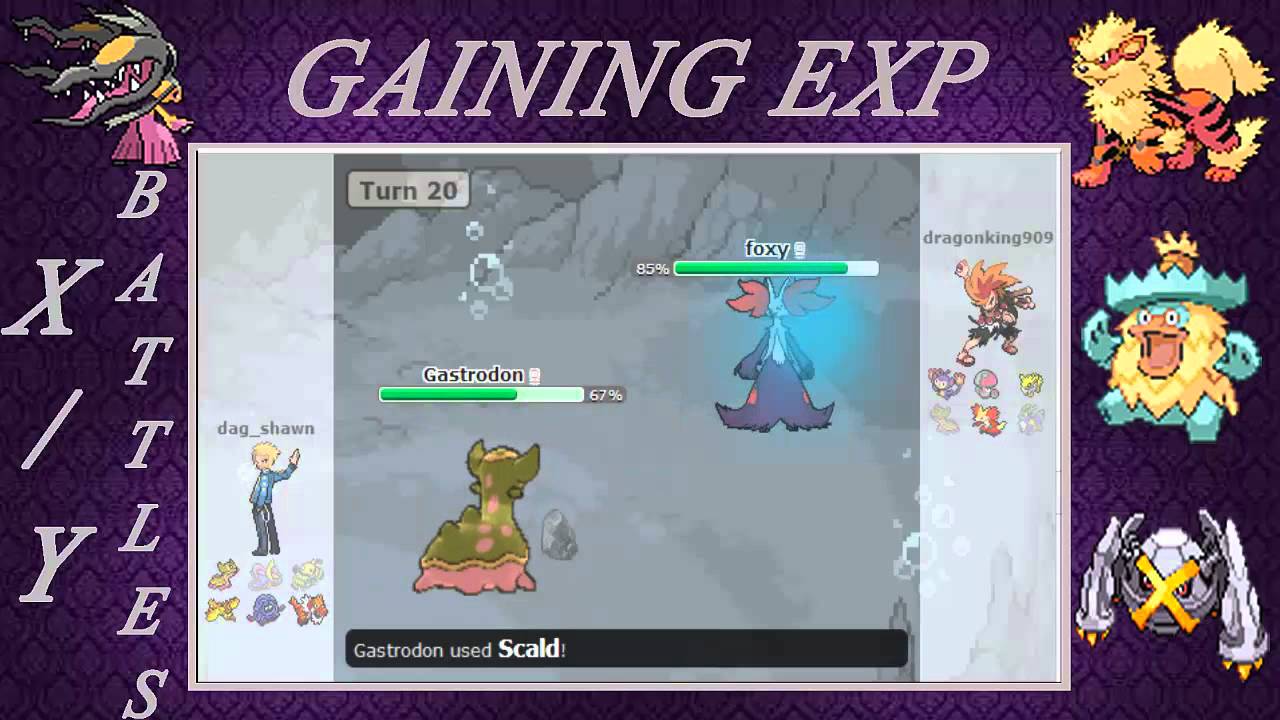 Gaining EXP #4 LIVE X/Y Pokemon ShowDown Battles RU tier "Moltres To OP ...