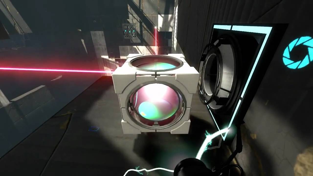Portal 2 Playthrough Part 005 "Light Bridges" (Z067) - YouTube