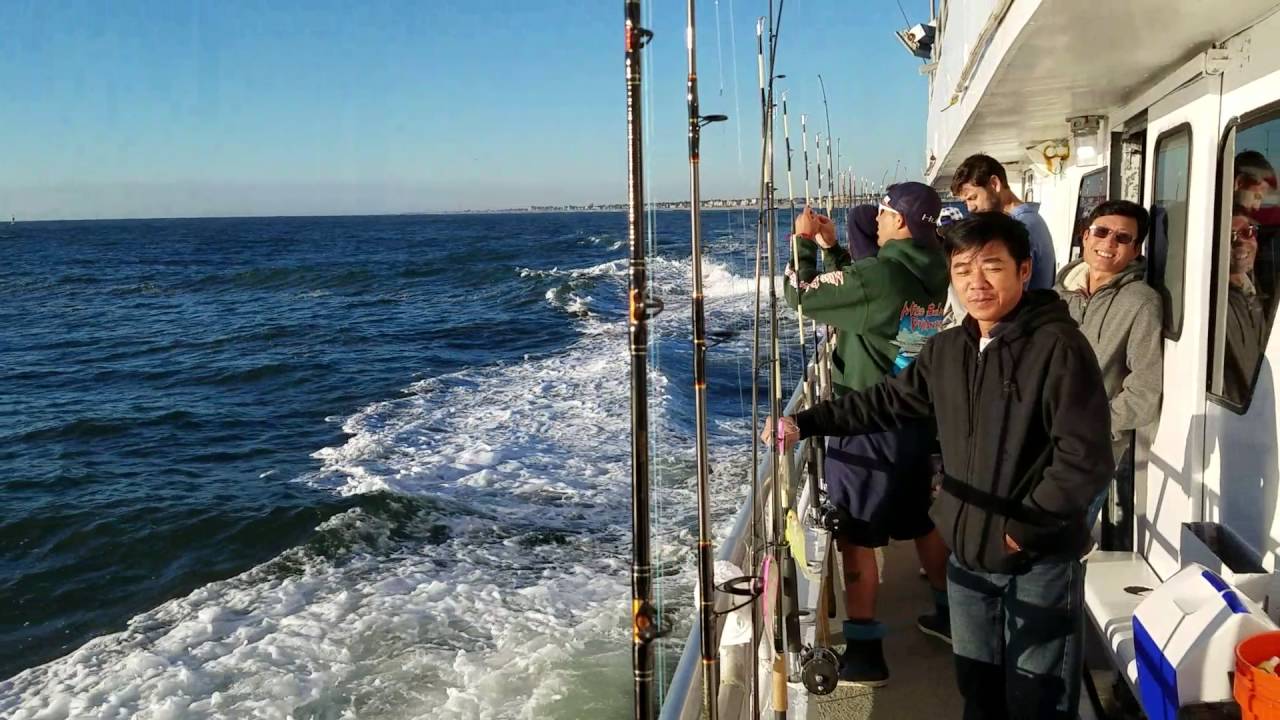 Miss Belmar deep sea fishing trip - YouTube