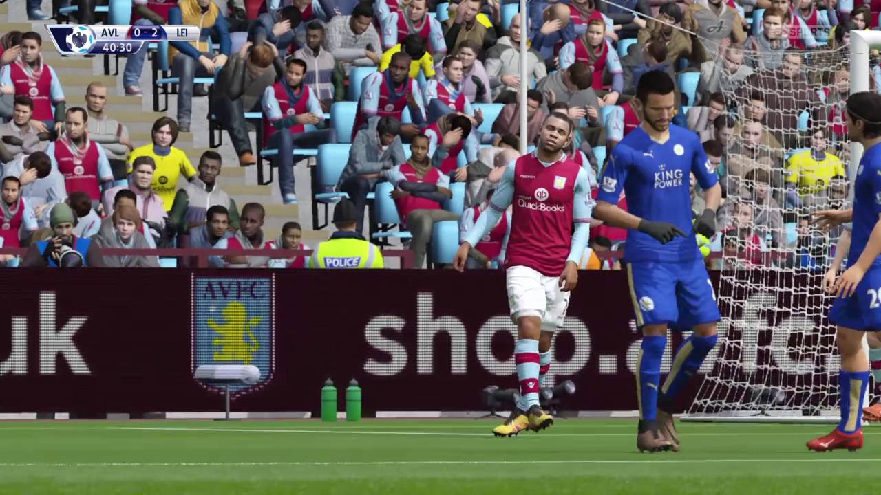 FIFA 16 Leicester City | Riyadh Mahrez Classic Goal - YouTube
