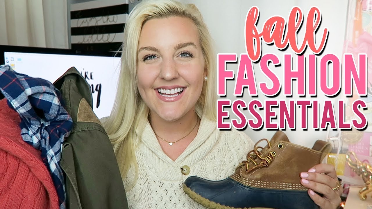 MY PREPPY FALL ESSENTIALS 2018 || Kellyprepster - YouTube