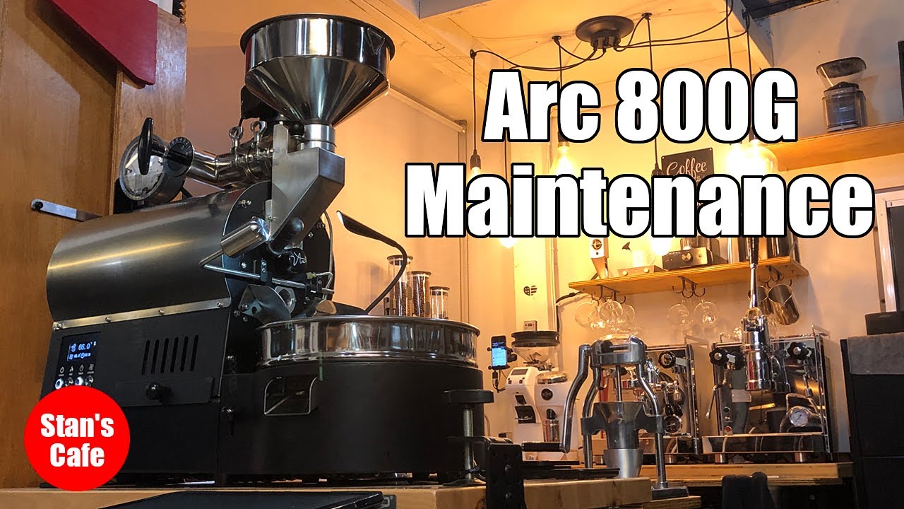 Arc 800G Coffee Roaster Maintenance!! - YouTube