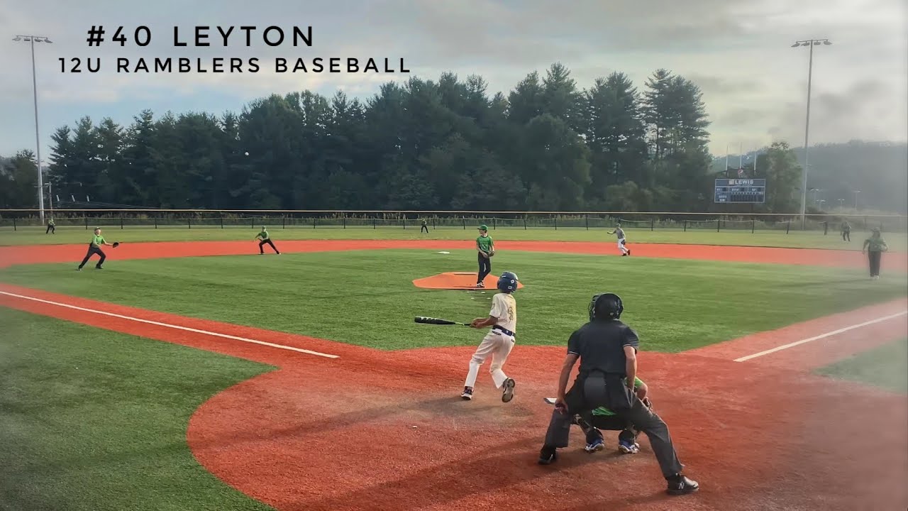 #40 Leyton - Pitcher -Plays Anywhere Hits Everything 12U Ramblers ...