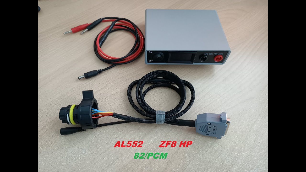 Программирование блока управления AL552 ZF8 HP/ 82 модуль РСМ и ...