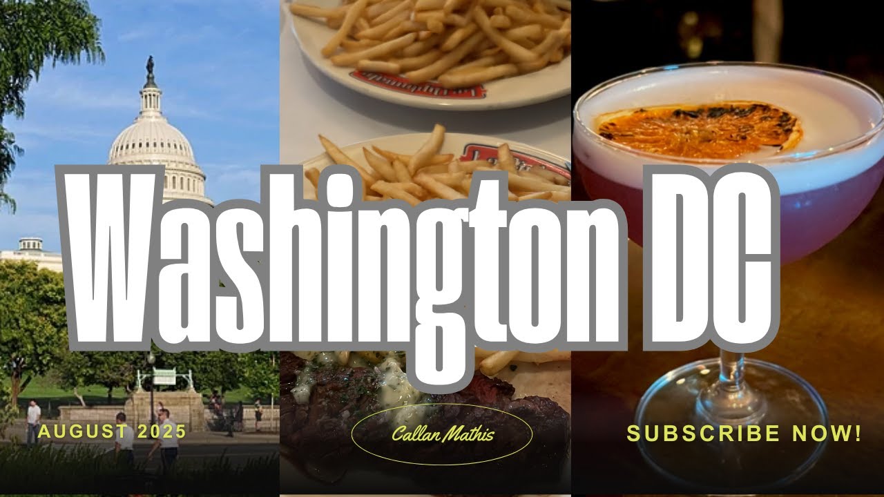 Washington DC Food Tour | 72 Hours of Eating in the Capital 🍴 - YouTube