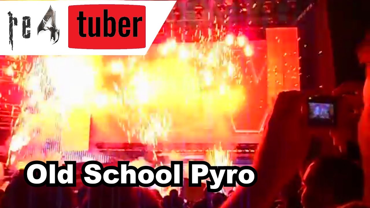 WWE old school Pyro's live Remastered in HD and 60fps - YouTube