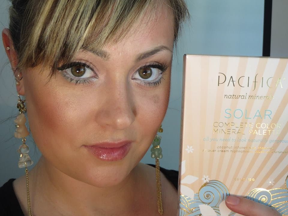 Pacifica Solar Complete Color Mineral Palette Reviewtorial - YouTube