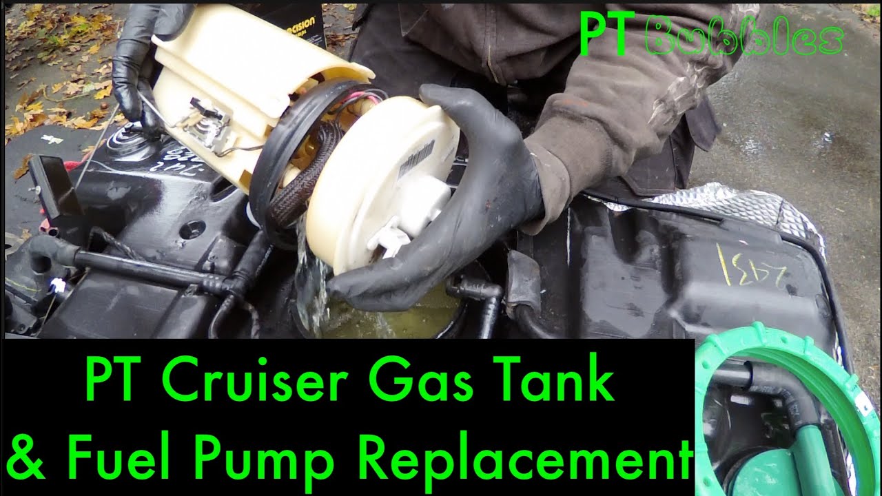 PT Cruiser Gas Tank and Fuel Pump Replacement - YouTube