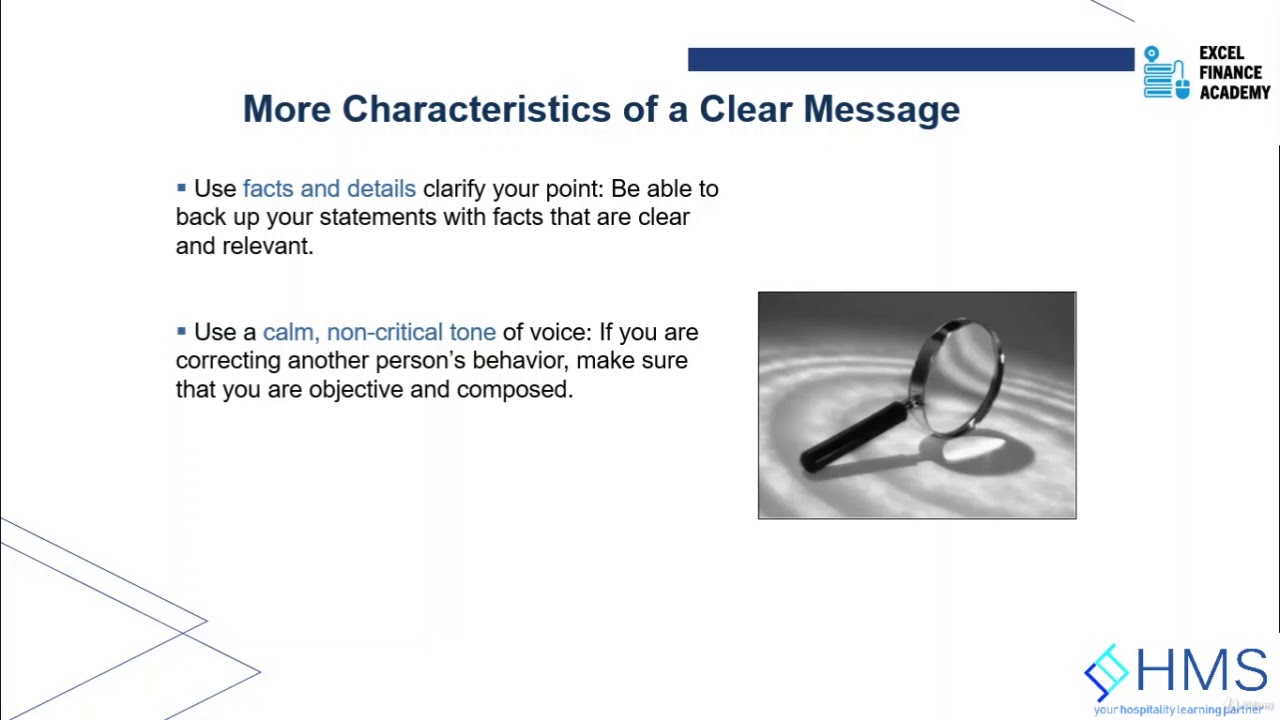 10 Characteristics of Clear Message - YouTube