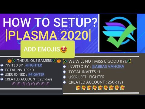 how to setup plasma bot discord| how to setup plasma invites|add emojis ...