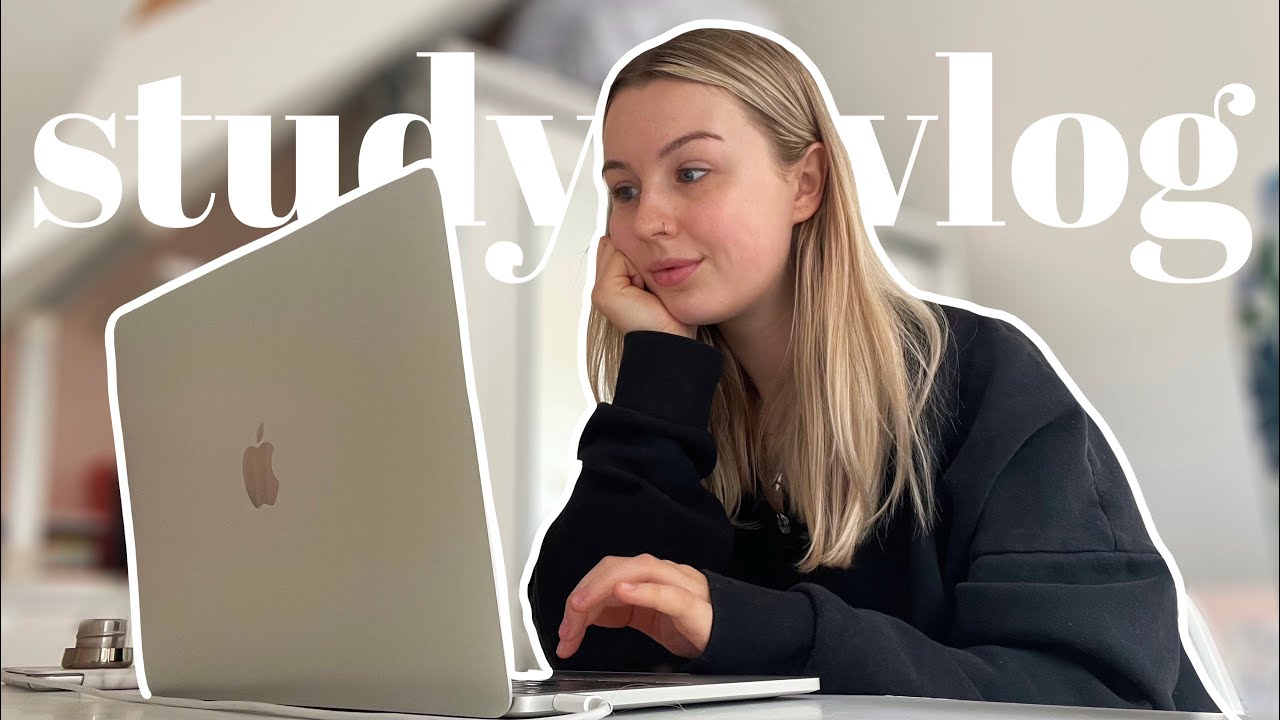 study vlog | my final week of university exams! - YouTube