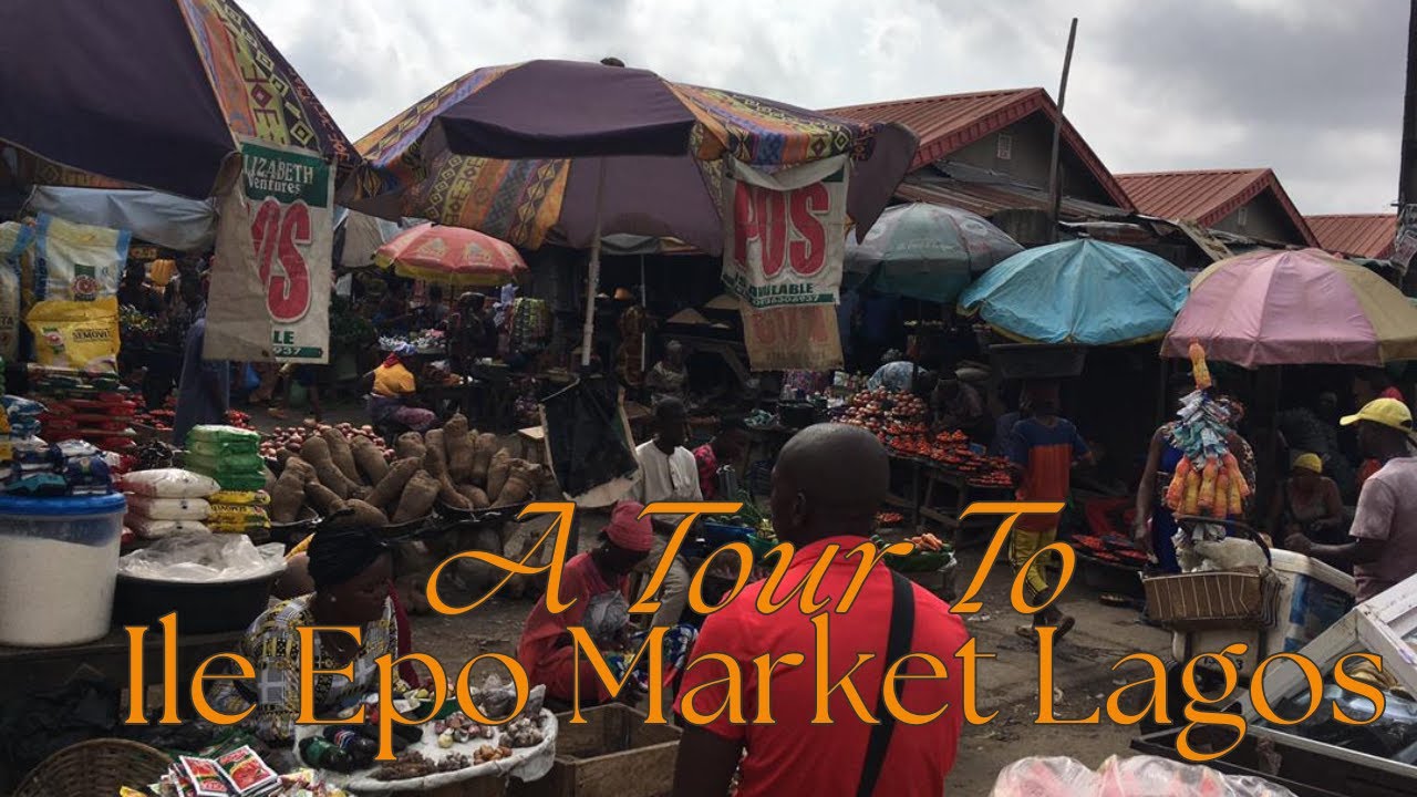 A visit to Ile Epo market Lagos - YouTube