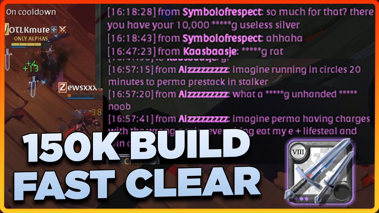 Albion Online | Corrupted Cheap Dual Sword Build - YouTube