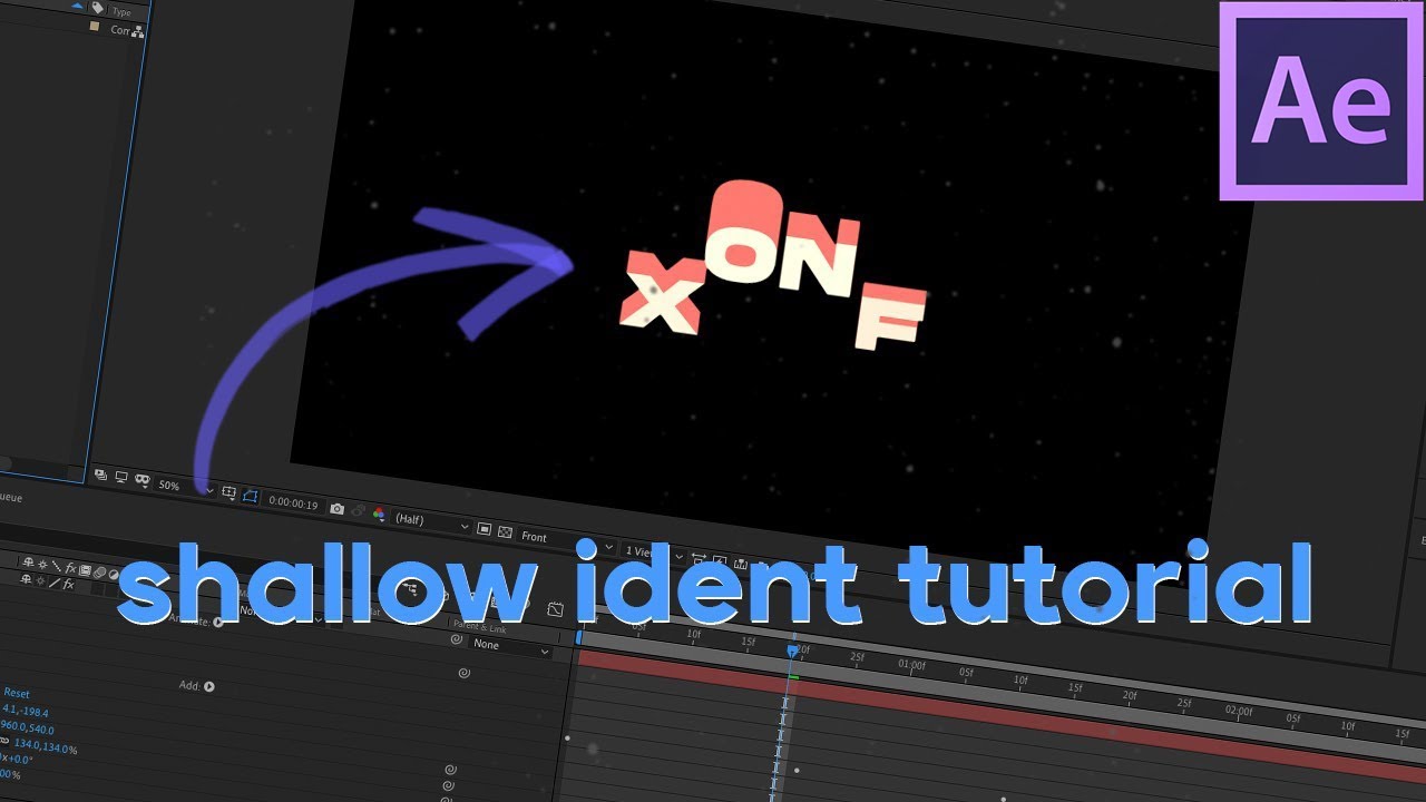 How to make your custom ident in After Effects. - YouTube
