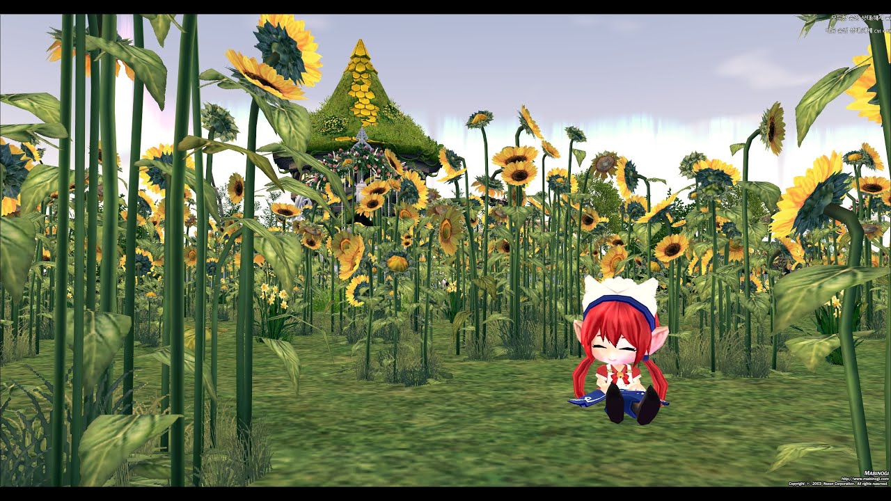 Mabinogi homestead 해바라기밭 - YouTube