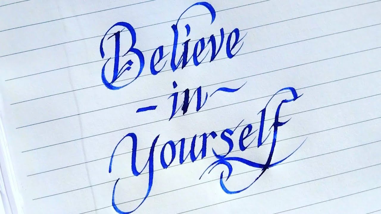 Believe Cursive
