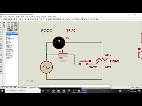 funcionamiento de scr, triac, opto - YouTube