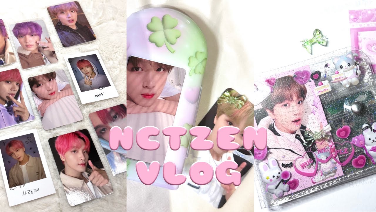 시즈니 브이로그 공백기 해프의 포카 드볼 도전기🎧 • 준등기깡 • 반택깡 • 택배깡 • 생일선물 • 애즈랜드 • 해프브이로그
