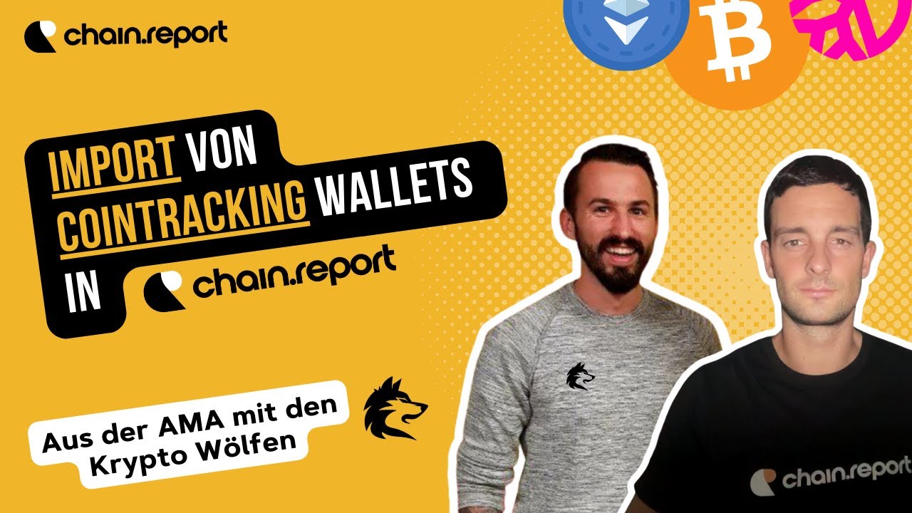 chain.report How To: Import von CoinTracking Wallets - YouTube