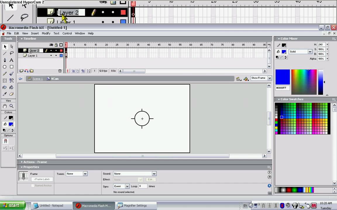 Flash MX Tutorial Making A Virtual Camera - YouTube