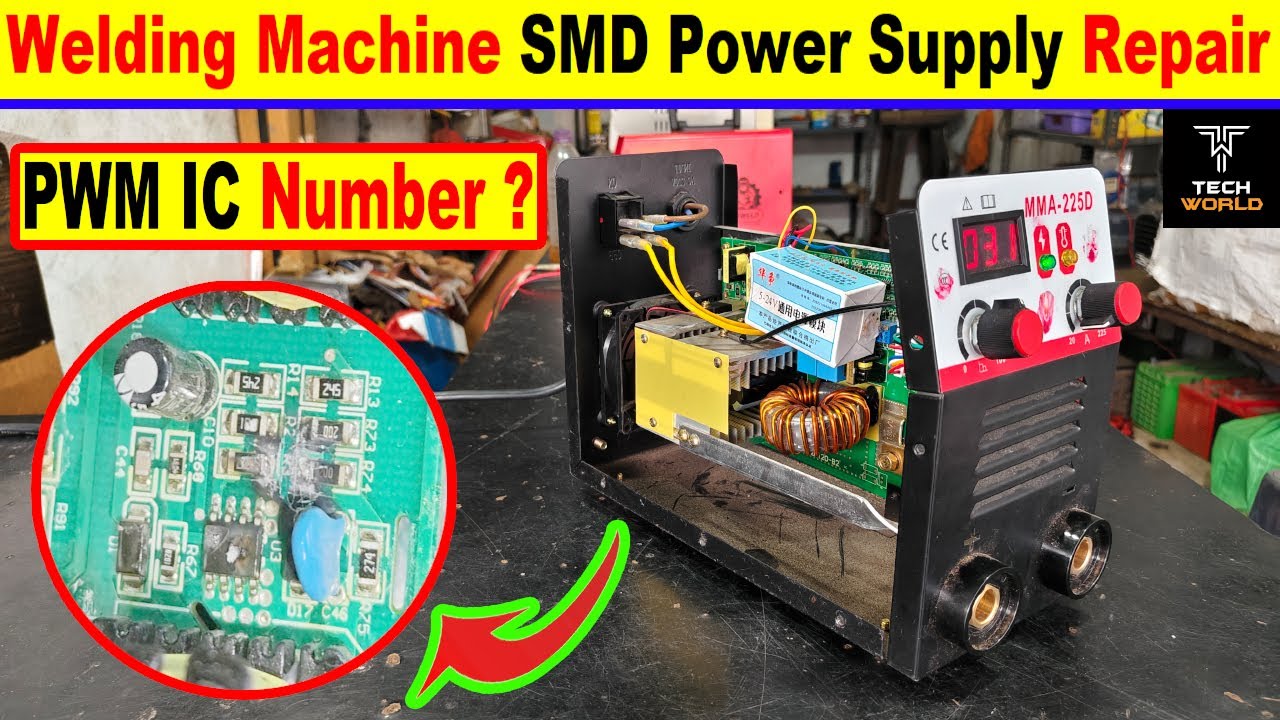welding machine power supply repair | welding machine smd power supply ...