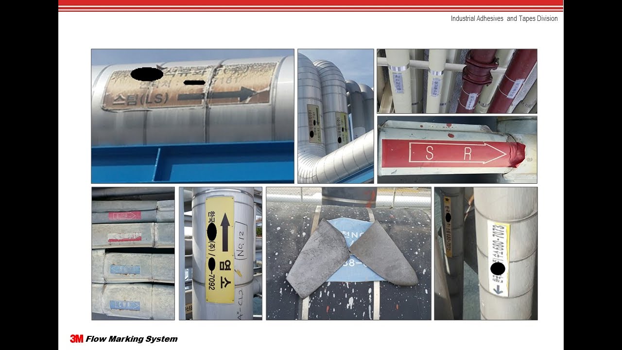 3M FMS(Flow Marking System) /안전라벨(Satety Label) - YouTube